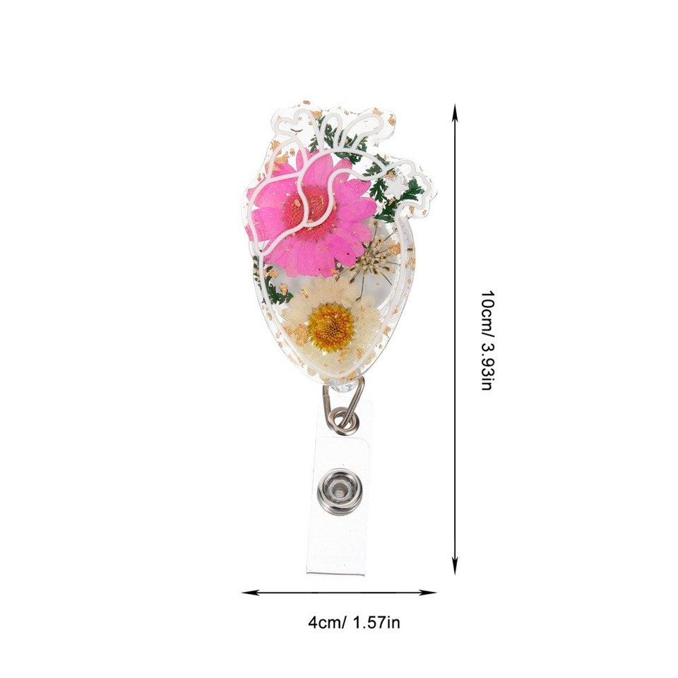 Valentine's Day Badge Reel Reusable Holder Clip Reels Cute Nursing ...