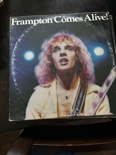 1976 Peter Frampton Comes Alive Vinyl 2 LP Set Gatefold A&M Records-SP ...
