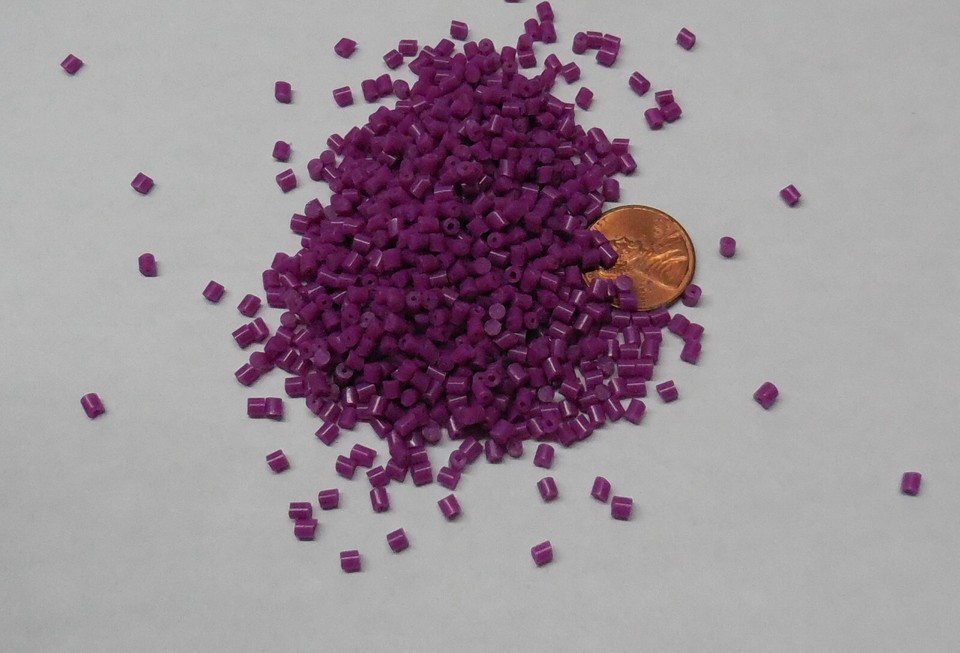 Purple PP Polypropylene Plastic Pellets Resin Material Injection ...