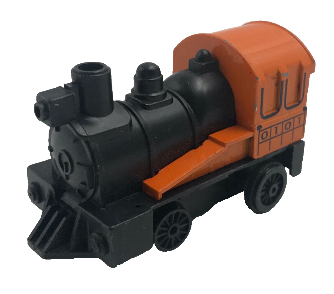 Vintage Burning Pull Back Engine #1011 Train Engine Wood Burning Loco ...