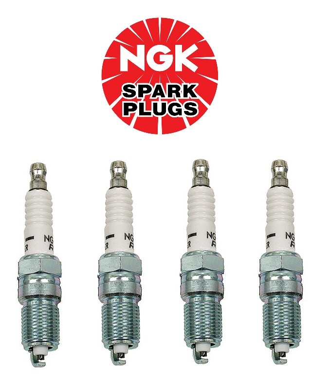 Brand NEW NGK V Power Resistor Set of 4 Plug Spark Plugs 4177 TR6 4177 ...