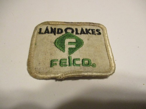 LAND O LAKES FEICO COMPANY LOGO VINTAGE ORIGINAL ADVERTISING PATCH 2 1/ ...