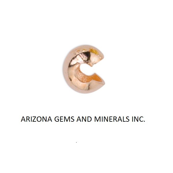 Crimp Covers Beadalon 3, 4, and 5mm. Silver, Gold,Brass,Copper Color 48 ...