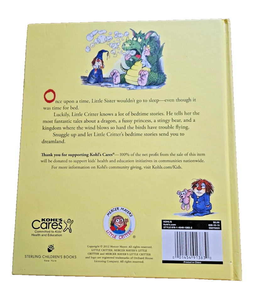 Little Critter Children's Books Lot of 2 Bedtime Storybook Night ...