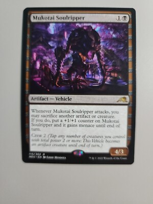 MTG Mukotai Soulripper Kamigawa: Neon Dynasty 113/302 Regular Rare | eBay