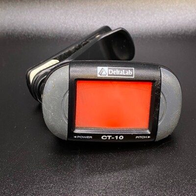 DeltaLab CT-10 Guitar Tuner Clip-On Chromatic Tuner for Bass Uke FREE ...