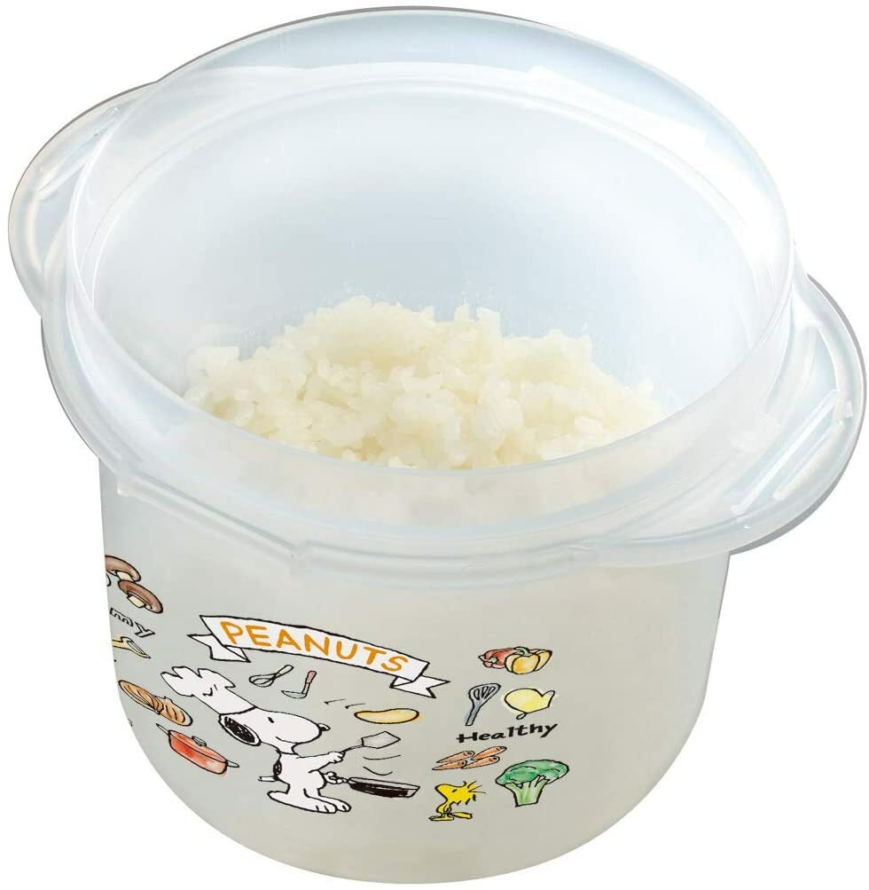 Skater Peanuts Snoopy Microwave Rice Cooker Maker 1 Go 640ml UDG1 fMADE ...