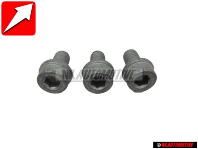 3x Original VW Socket Head Bolt With Inner Multipoint Head - N 90308607 ...