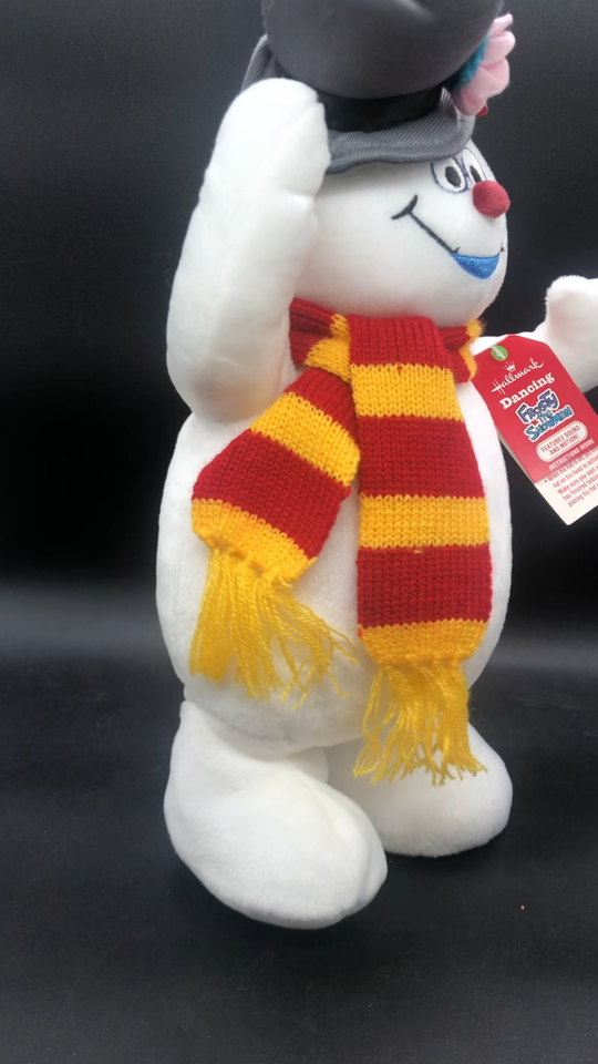 Hallmark Frosty the Snowman Spin Motion Singing Dance Animated 16 ...