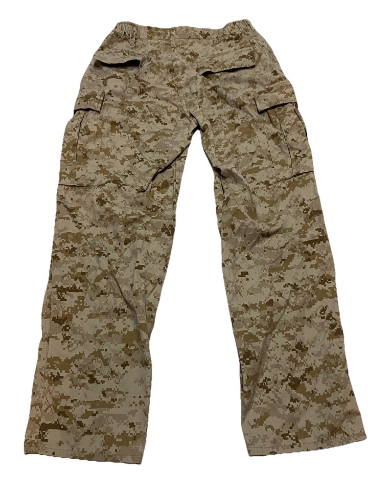 USMC Desert MARPAT FROG Combat Shirt and Pants Set Size MEDIUM REGULAR ...
