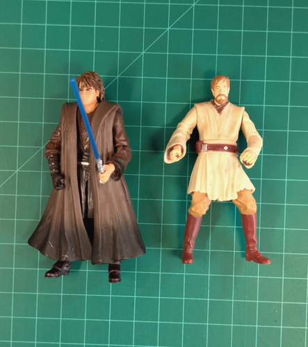 Star Wars Mustafar Duel VC13 Anakin / Vader v Obi-Wan Kenobi RotS ...