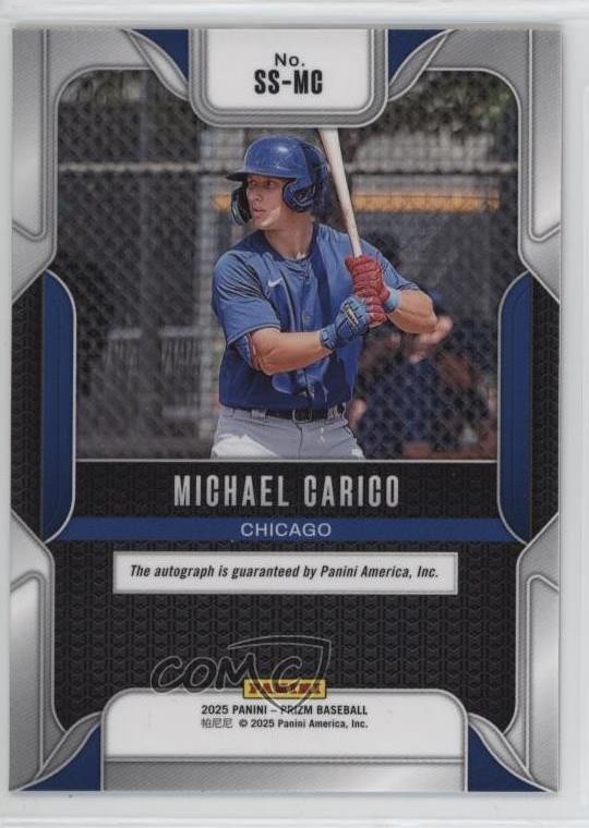2025 Panini Prizm Sensational Signatures Michael Carico #SS-MC Auto | eBay