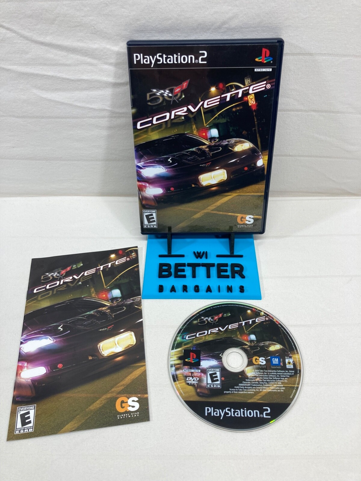 Corvette PlayStation 2 PS2 Game Complete W/ Manual VG Condition ...