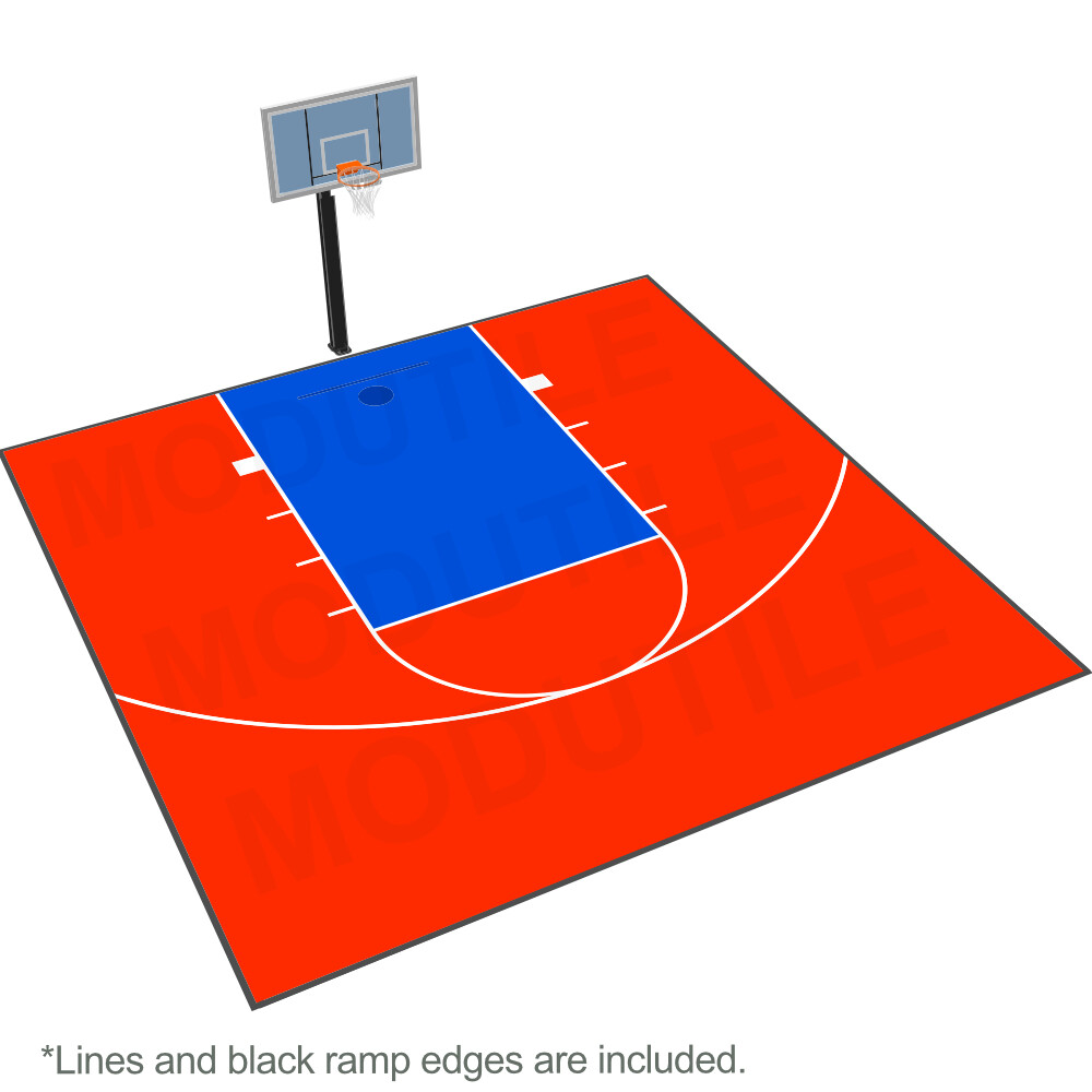 Basketball Half Court Line