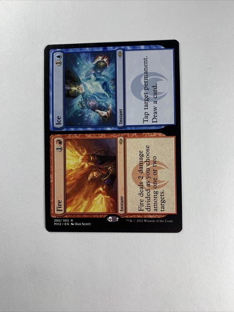 MTG Fire // Ice Modern Horizons 2 290/303 Regular Rare for sale online ...