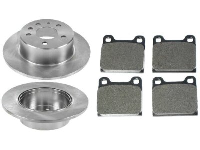 Brake Pad and Rotor Kit For 300D 560SL 450SL 300SD 380SL 220D 560SEL ...