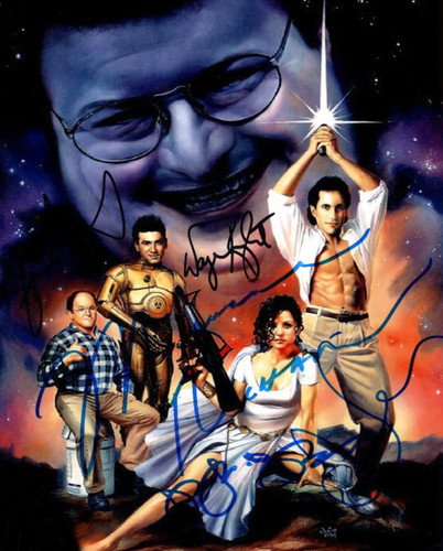 Seinfeld Cast Autographed 8x10 Photo Signed Reprint Star Wars Funny ...