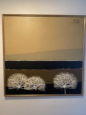 Original, Robert McCain, Mid-Century Modern Oil on Canvas Painting | eBay