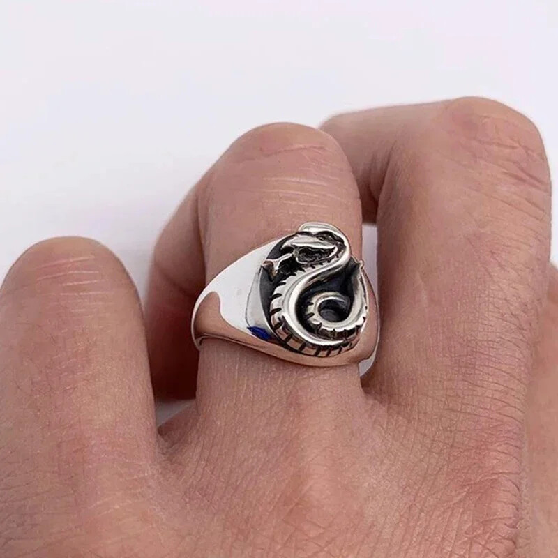 Slytherin Ring Classic Magic School hogwarts metal snake Ring | eBay