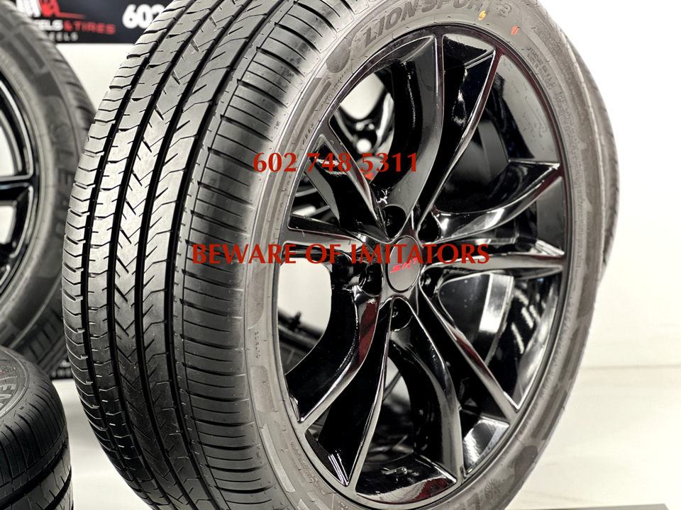 4 20" Dodge Charger SRT SCAT PACK RIMS TIRES WHEELS OEM 5X115 NATION ...