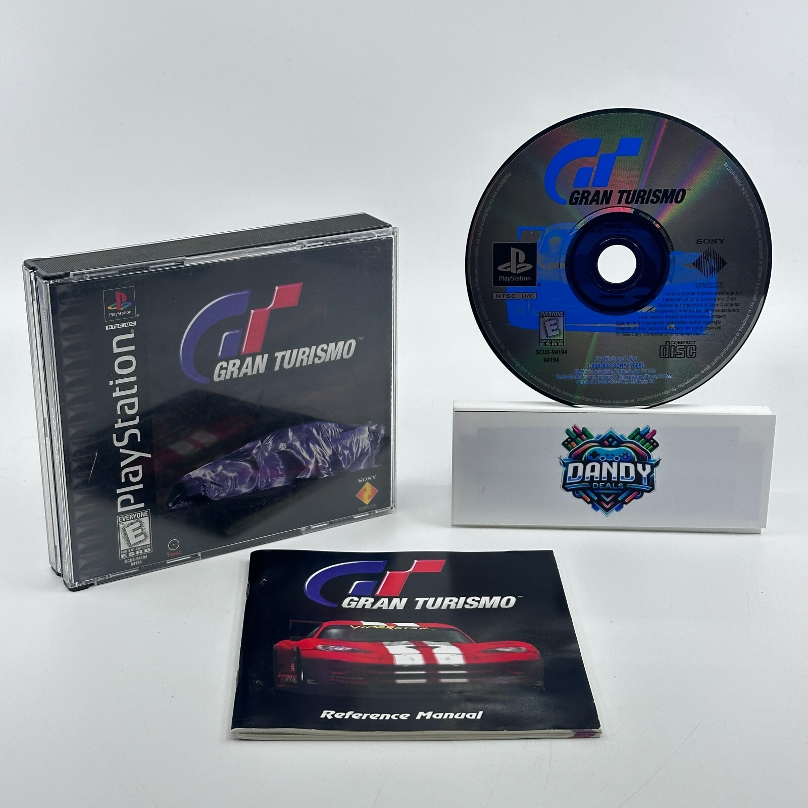Gran Turismo 2 PS1 Black Label CIB W/ Manual Tested (Sony PlayStation 1 ...