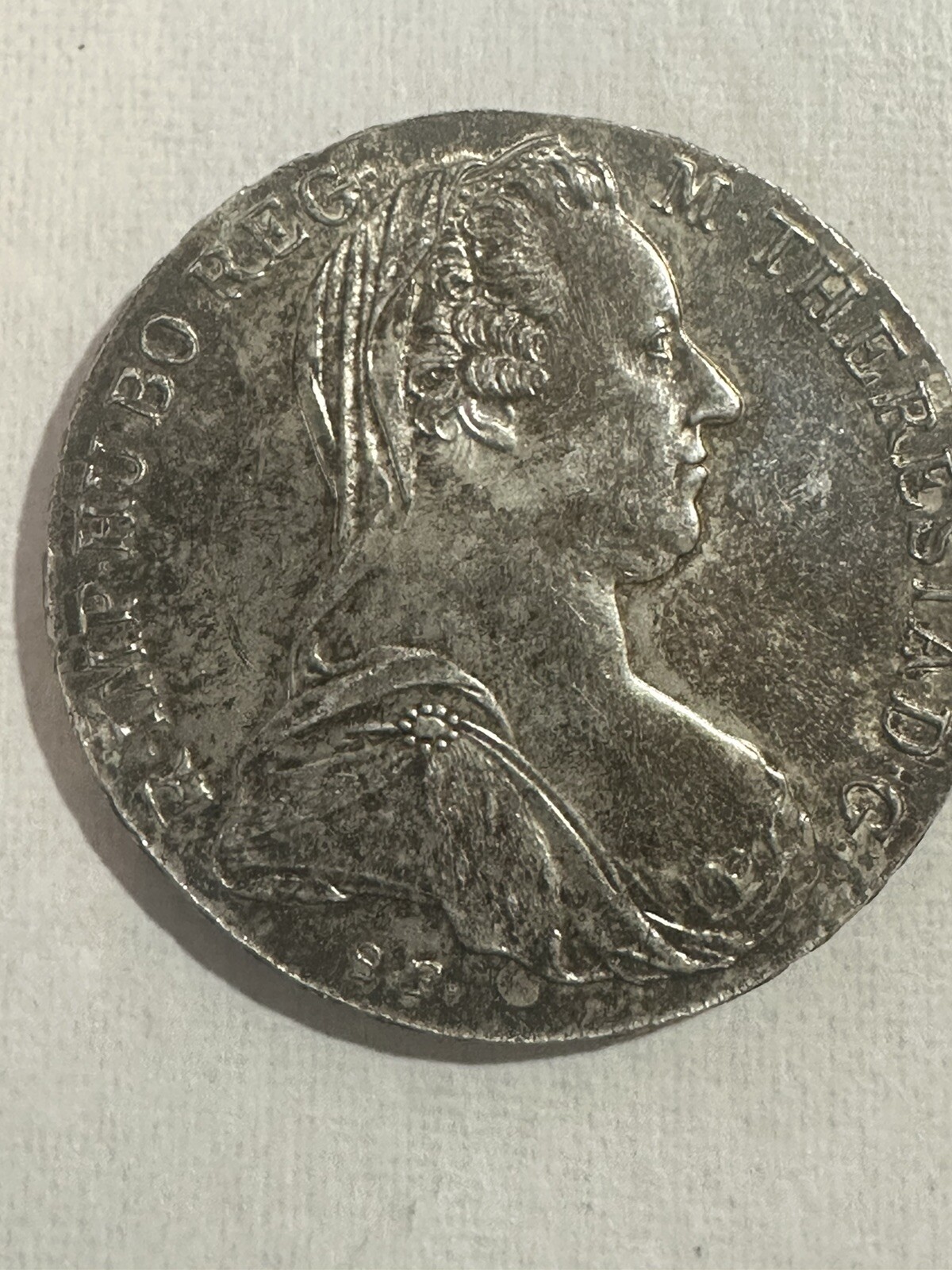 1780-X Austria 1 Thaler Coin KM Maria Theresia .833 Silver 28g ...