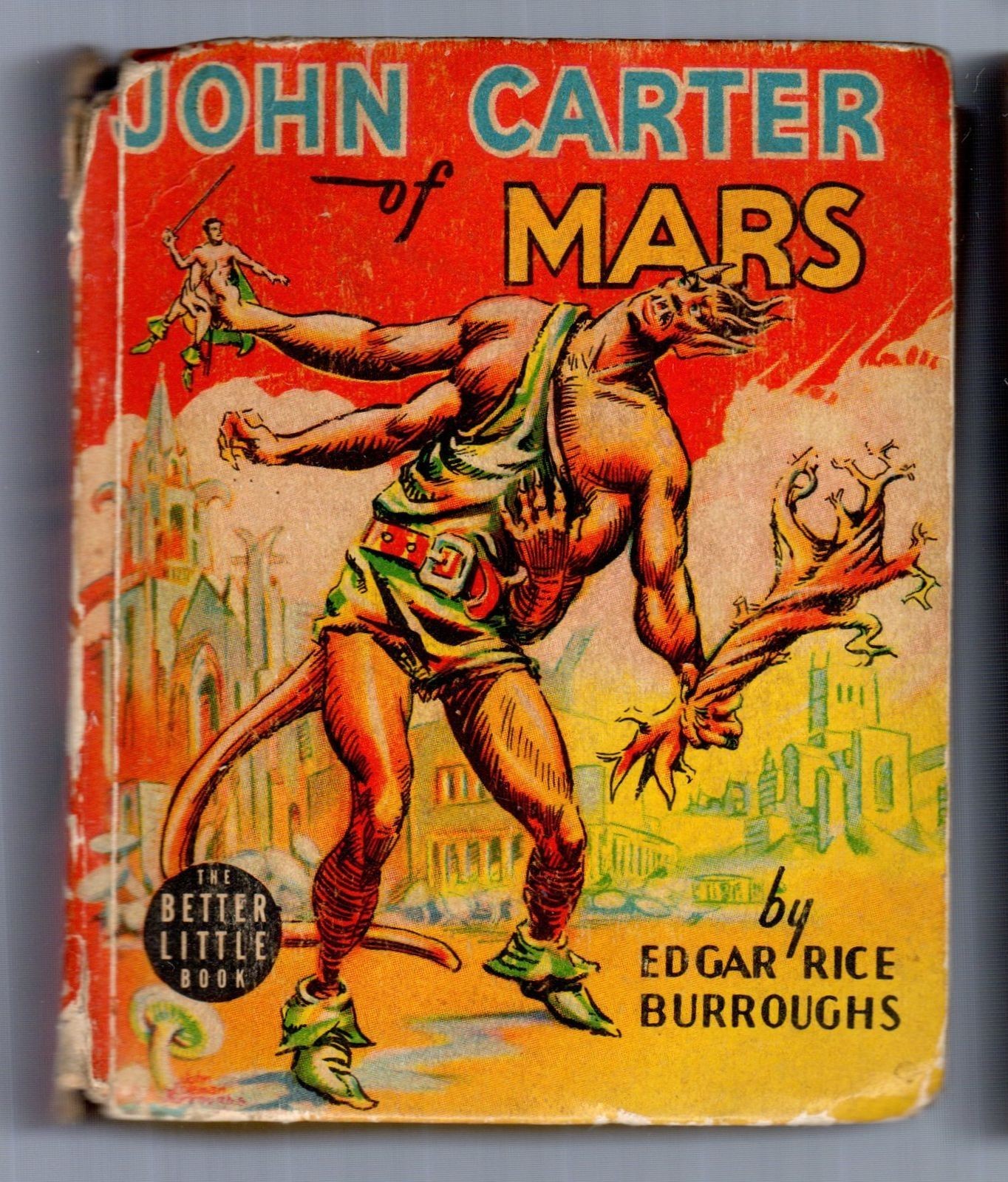 E.R. Burroughs JOHN CARTER OF MARS Whitman Publishing BETTER LITTLE ...