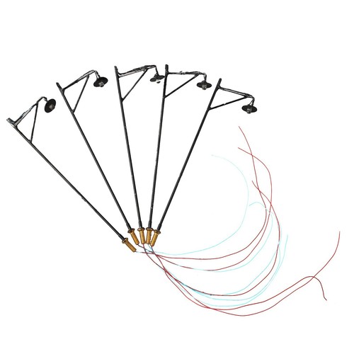 Modellleuchte Stra?enlaterne Geb?ude LED LED Stra?enlaterne Lampe Pfostenanla | eBay