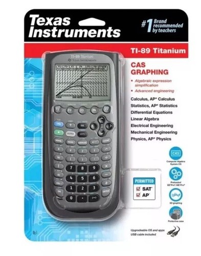 Texas Instruments TI-89 Titanium Advanced CAS Graphing Calculator w ...
