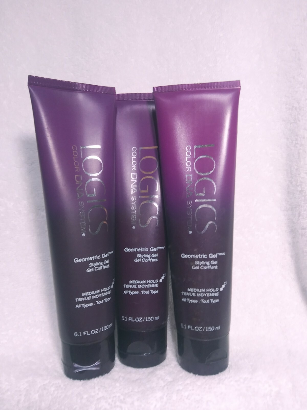 Logics Color DNA System Geometric Gel Medium Hold All Types 5.1 oz (3 ...