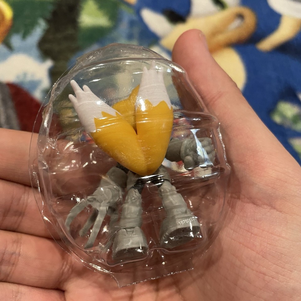 DC X Sonic The Hedgehog Mystery Heroes Figure TAILS/Cyborg 2.5” New ...