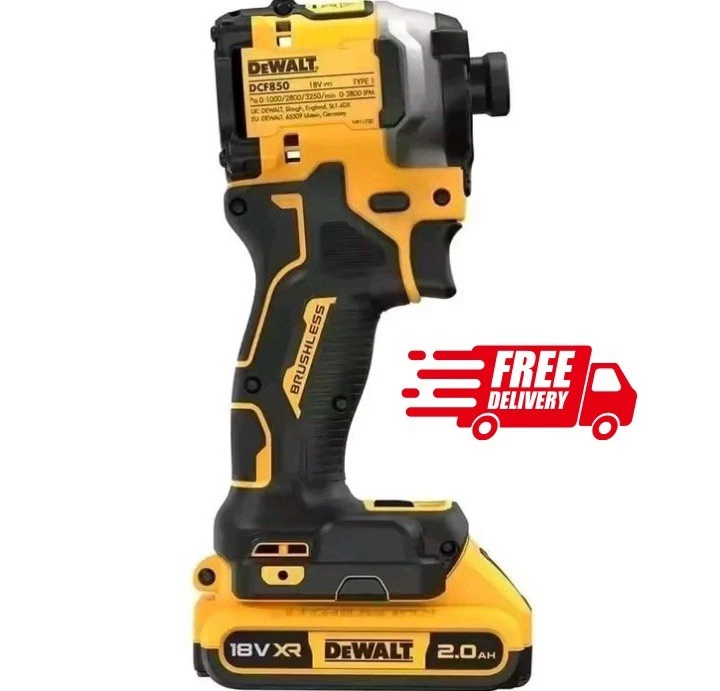 Impact Wrench DeWalt DCF870 20V Max XR Hydraulic Quiet Impact Driver ...
