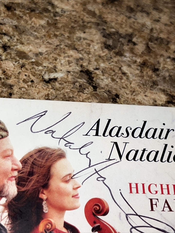 Highlander's Farewell by Alasdair Fraser Natalie Haas Autograph Signed ...