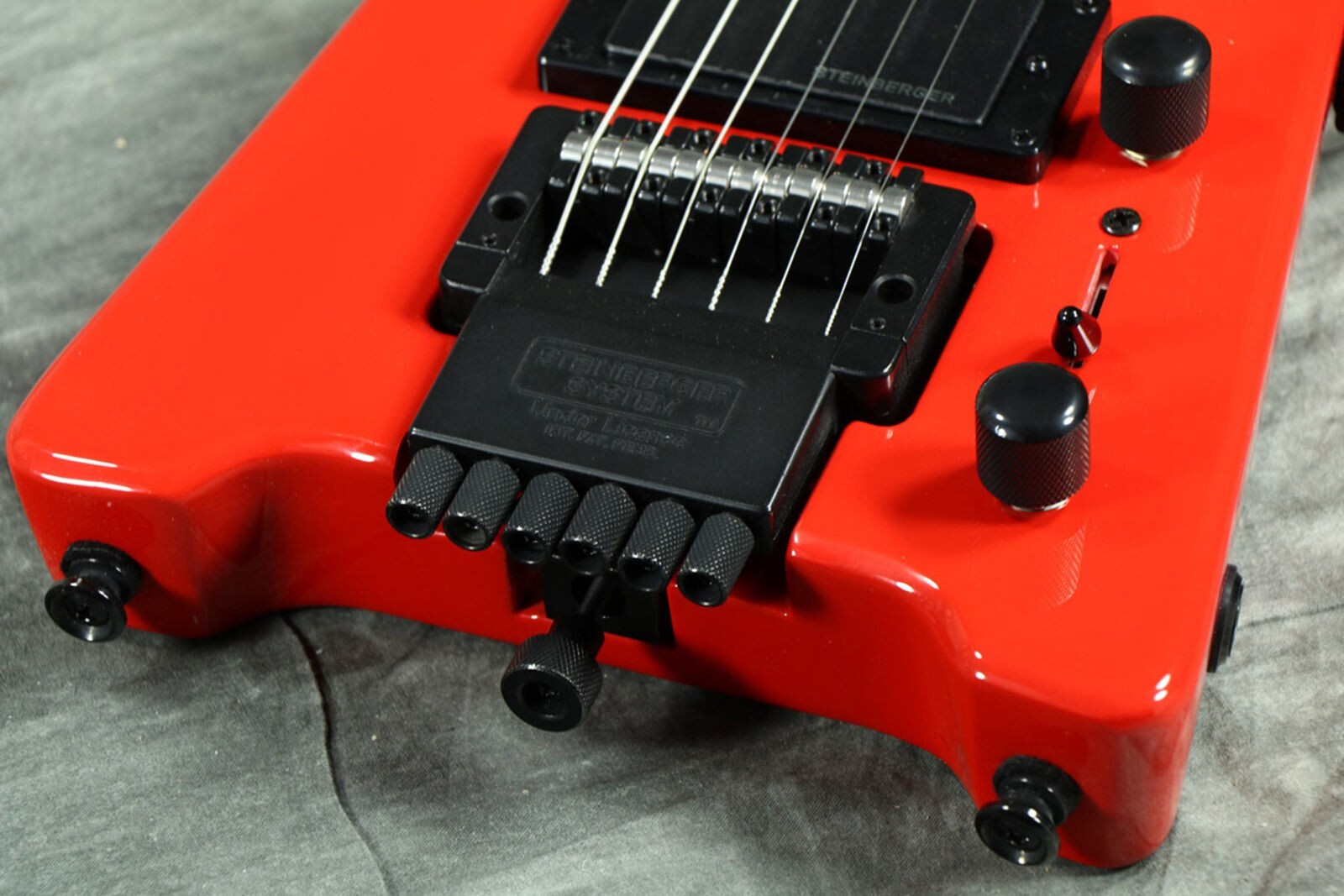 Steinberger Spirit GT-PRO DELUXE Hot Rod Red with gig bag Brand New ...