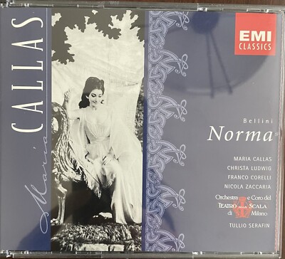 Bellini - Norma - 3 CD Box set - Callas, Ludwig, Corelli - Like new | eBay