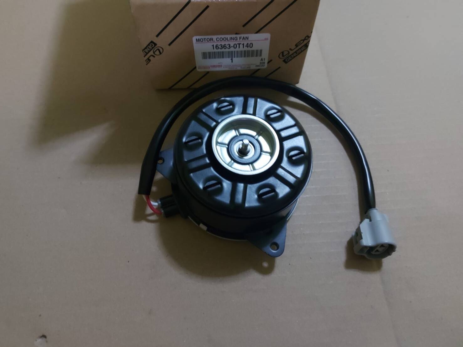 163630T140 Genuine Toyota FAN MOTOR Genuine Parts (Unit/1pc) for sale ...