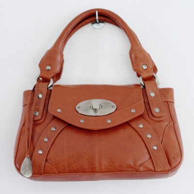 Small Leather Tula Handbag Bag - Conker Brown - Immaculate Condition | eBay