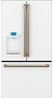 NIB Cafe CYE22TP4MW2 White 36" Counter Depth French Door Smart ...