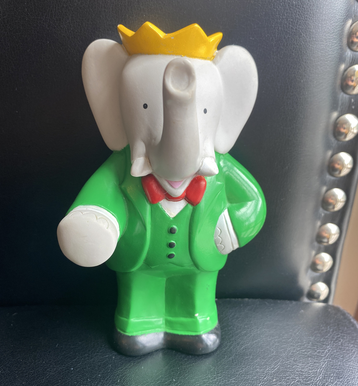Vintage• Babar Plastic Squeaky Toy Figurine Figure Rare #457898094 ...