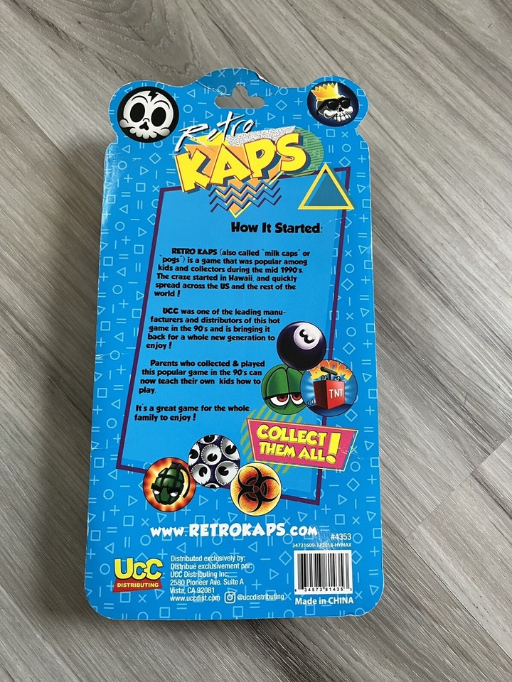 Retro Kaps Pog Toys NIB - Vintage Style Pogs Toys 2 Sets | eBay