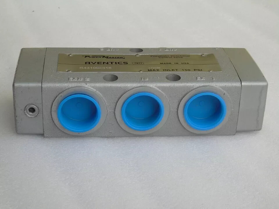 NOS AVENTICS POWERMASTER PNEUMATIC DIRECTIONAL CONTROL VALVE 150 PSI ...