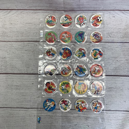 Lot of 24 Pogs 97-120 Set of Sports Slammer Whammers Imperial from 1994 ...