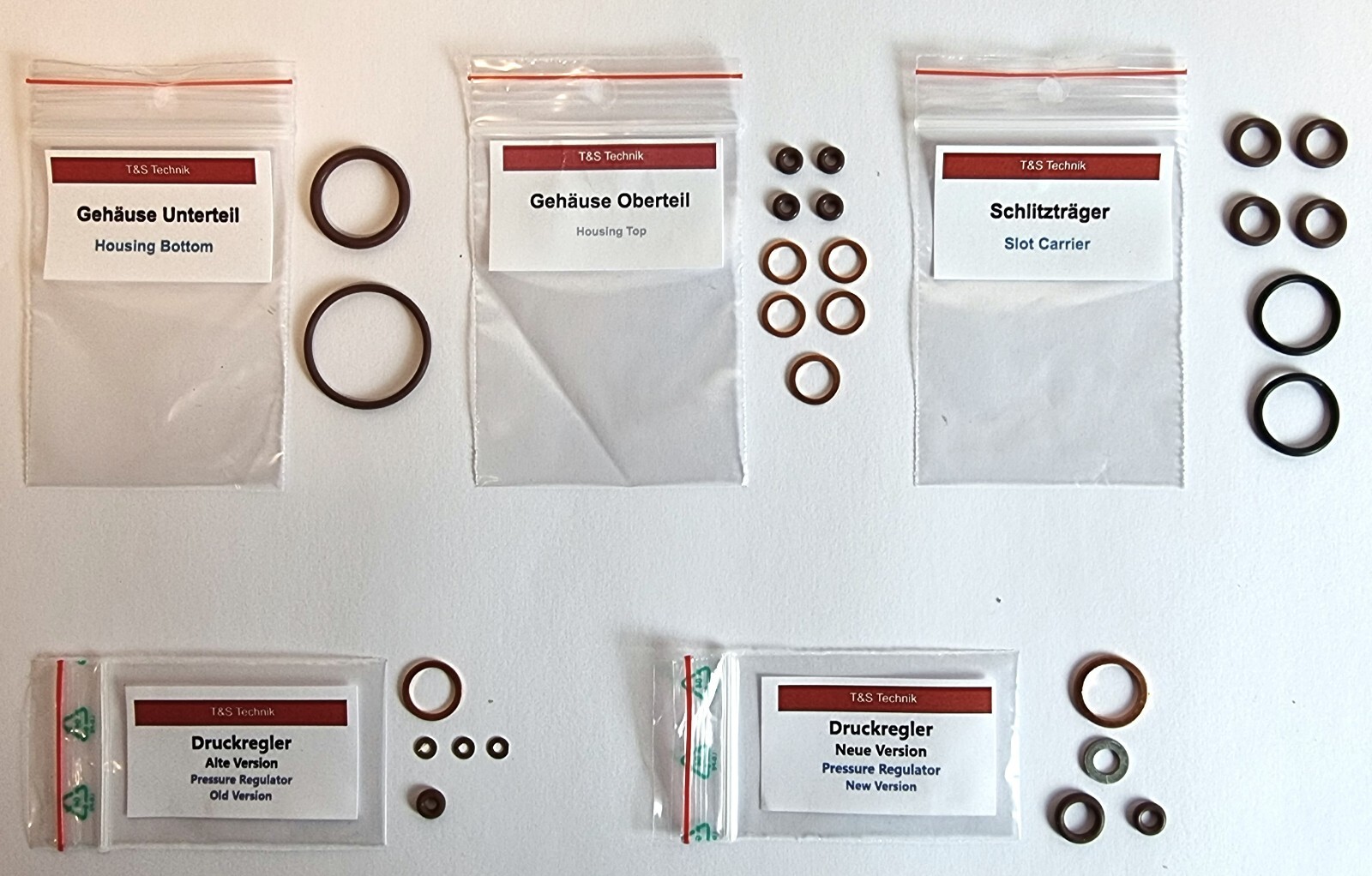 Mengenteiler Reparatursatz Dichtsatz 4 Zyl. Fuel Distributor Repair Kit ...