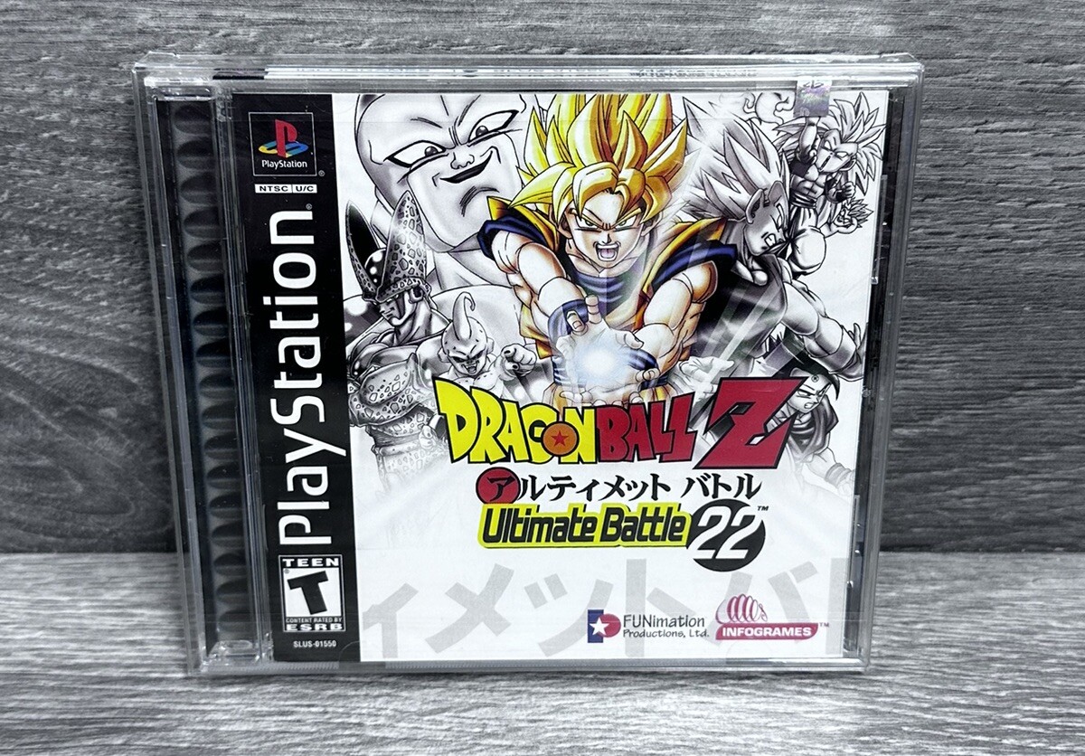 Dragon Ball Z Ultimate Battle 22 DBZ PlayStation 1 PS1 NEW SEALED ...