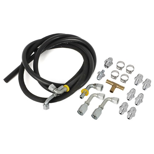 STEERING HOSE HOOK UP KIT + FITTINGS FOR GM HYDROBOOST POWER BRAKE ...