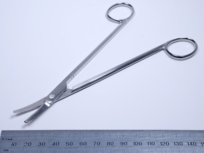 Weck Surgical Scissors 7" Curved Stainless Steel | eBay