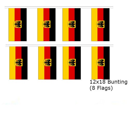 German Germany Eagle 12x18 Rough Knitted Bunting String Flag Banner (8 ...