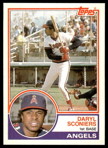 1983 Topps Traded #99T Daryl Sconiers California Angels | eBay