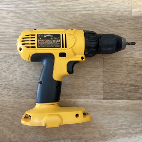 DEWALT DC759 18V Cordless Drill and Driver Tested 798304076752| eBay