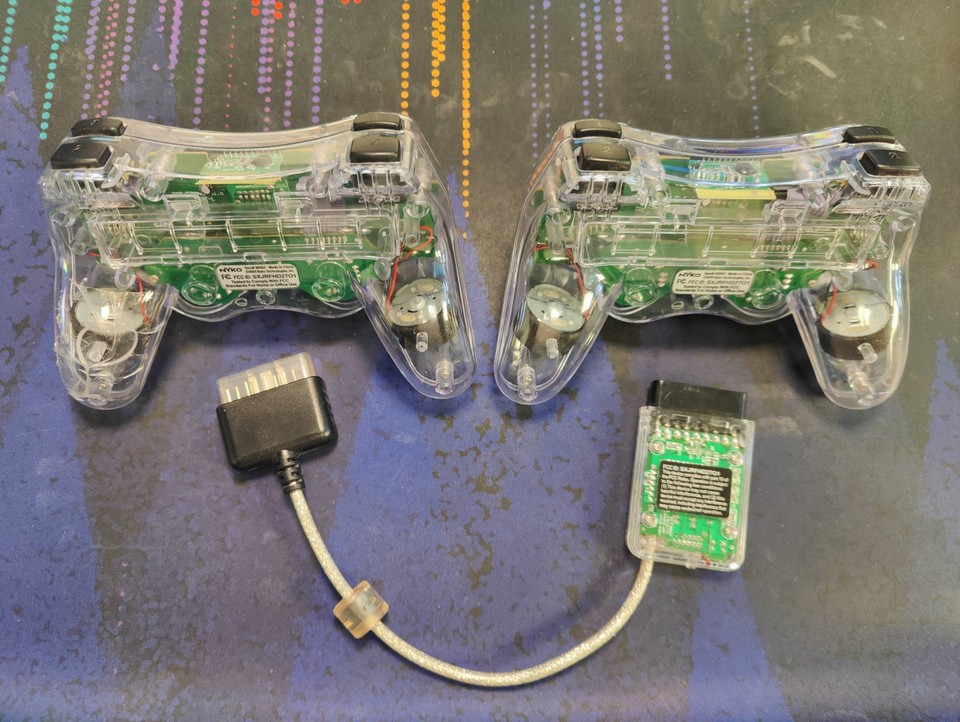 Nyko 2 Wireless Controllers & Receiver for PlayStation 2 PS2 80585 | eBay